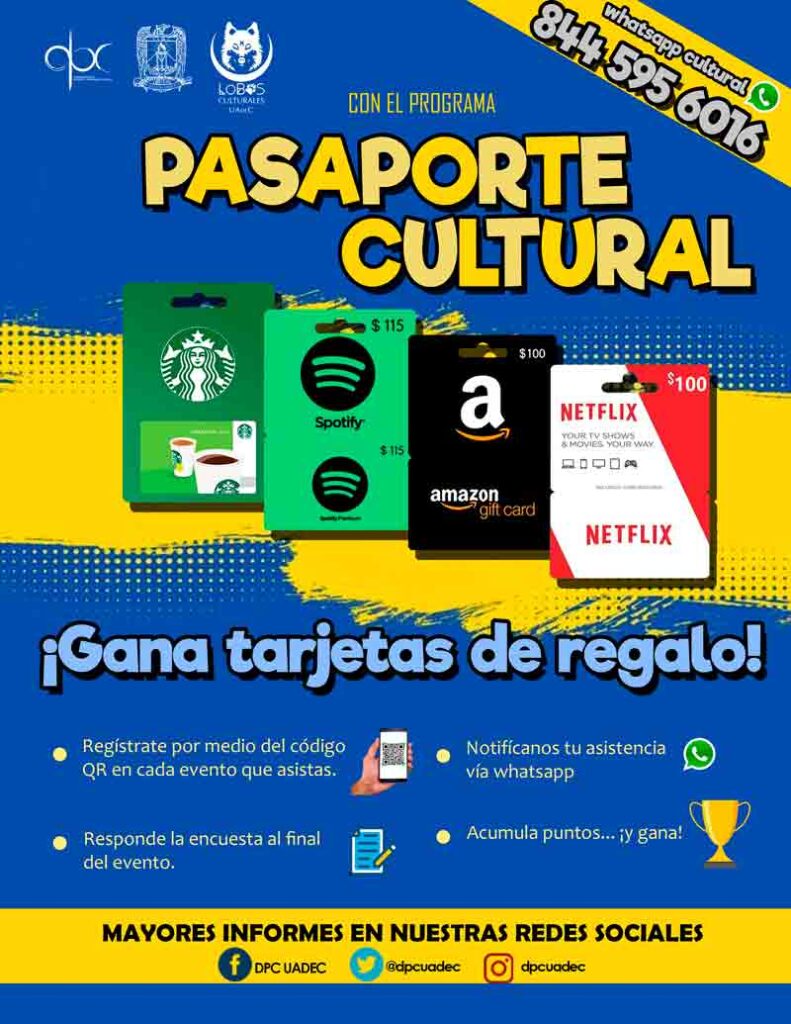 Conoce la Iniciativa “El Pasaporte Cultural” Participa y Gana ...